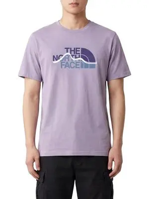 The North Face Cotton T-shirt With Logo Grey