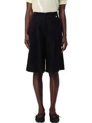 Liu Jo Tailored Pleated Shorts - Black