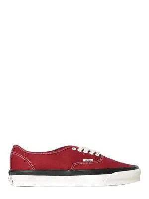 VANS Vans LX Authentic 44 Low-Top Sneakers In Durable Cotton Canvas Red