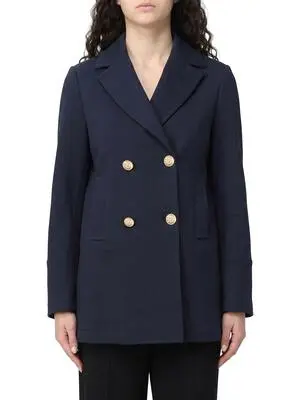 CIRCOLO 1901 Double Breasted Coat - Blue