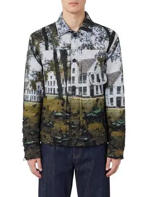 Junya Watanabe Printed Jacket - Green