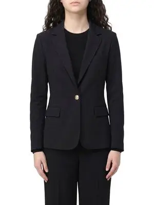 CIRCOLO 1901 Single Breasted Jacket - Black