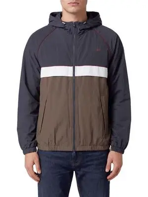 DUNST Dunst Color Block Hooded Jacket