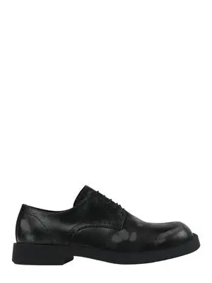Camper Mil 1978 Aged Leather Derby Shoes - Black