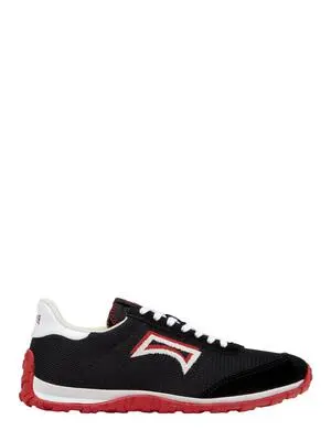 Camper Drift Walk Sneakers In Recycled Polyester And Leather - Black