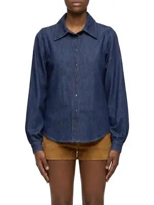 7 For All Mankind Denim Shirt - Blue