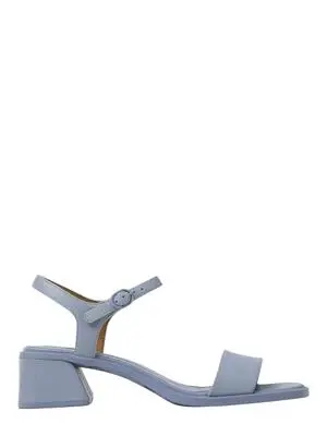 Camper Kora Leather Heeled Sandals - Blue