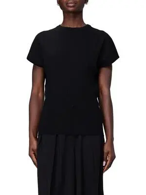 Sportmax Viscose Knit Top - Black