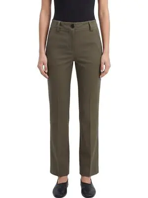 Brunello Cucinelli Tailored Cotton Trousers - Yellow