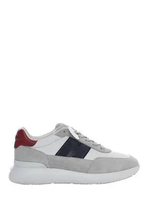 Hogan H709 Leather Sneakers - White