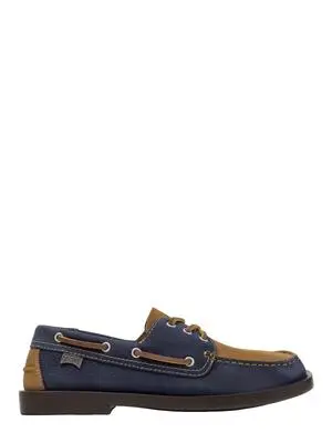 Camper Camper Twins Nubuck Boat Shoes Multicolor