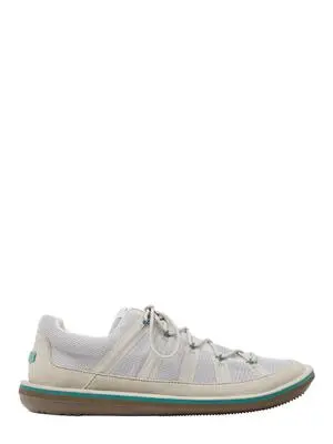 Camper Camper Beetle Recycled Polyester Lace-Up Sneakers Grey