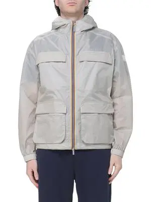K-WAY Zip-up Hooded Jacket - Beige