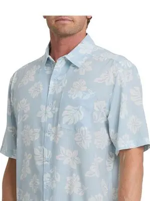 QUIKSILVER WATERMAN Performance Pack Short Sleeve Shirt Skyway