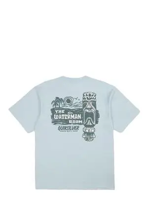 QUIKSILVER WATERMAN Waterman Room Qmt0 Short Sleeve Shirt - Skyway