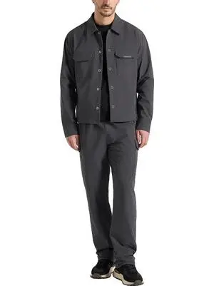 Manière De Voir Technical Cargo Shirt Jacket - Grey
