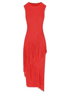 SIMONMILLER Spiral Knit Dress - Paprika