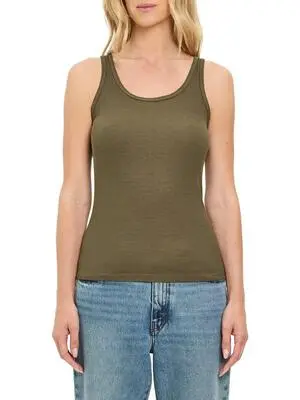 Michael Stars Breken Boyfriend Tank - Caper