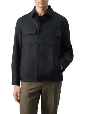 MANGO Ruched Back Jacket