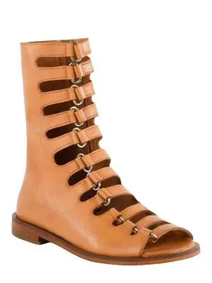 Seychelles Mainstage Strappy Buckle Boot - Tan