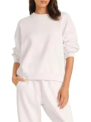 Vitamin A® Classic Cotton Sweatshirt White