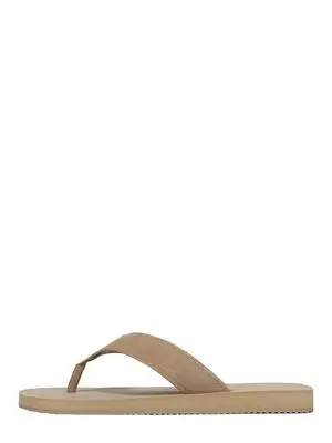 Vince Suede Thong Sandal - Natural