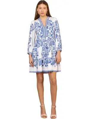 Hale Bob Demelza Jersey Dress - Blue
