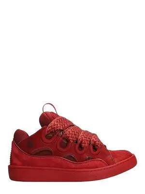 LANVIN Curb Sneakers - Red