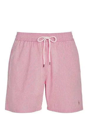 Polo Ralph Lauren Seersucker Traveller Swim Shorts - Pink