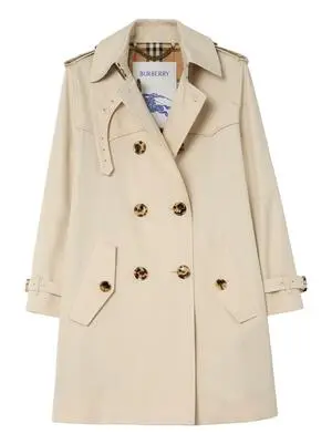 Burberry Cotton Summerside Trench Coat - Beige