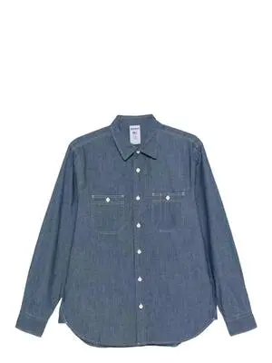 SEBAGO Chest-pocket Long-sleeve Shirt - Blue