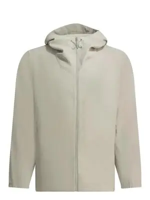 GOLDWIN Zip-up Drawstring Hood Jacket - Neutrals
