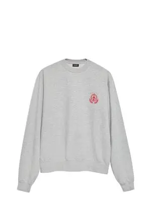 Gucci Cotton Jersey Mélange Sweatshirt - Grey