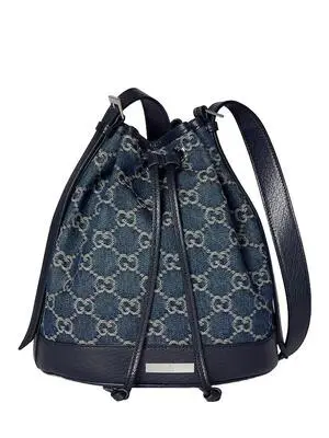 Gucci Venice Small Bucket Bag - Blue