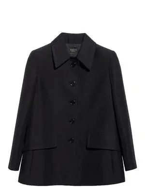 Gucci Linen Blend Caban - Black