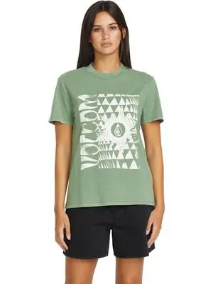 Volcom Lock It Up Tee - Grass Green