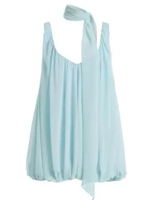 DE LA VALI Exclusive La Isla Isla Chiffon Mini Dress