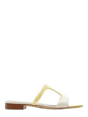 IZIE La Isla Harley Leather Sandals - Yellow