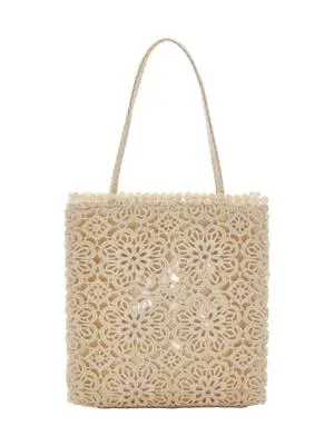 MARLIES GRACE Exclusive La Isla Milo Small Tote Bag - Ivory