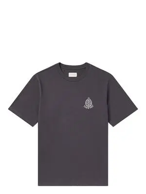 Aimé Leon Dore Logo-print Cotton-jersey T-shirt - Gray