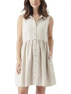 RIPE MATERNITY Chloe Tencel Dress - Sand