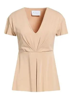 KAOS Peplum Top - Beige