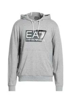 EA7 Cotton French Terry Sweatshirt Grey
