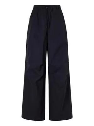 On Woven Wide-leg Pants - Black