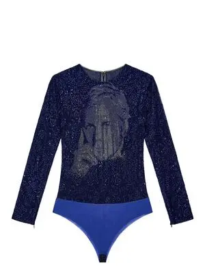 Giorgio Armani Bodysuit With Rhinestones - Patterned