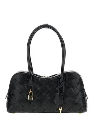Stella McCartney Ryder Medium Woven Bag - Nero