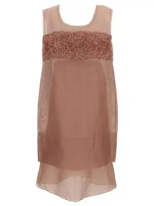 HUI Ivo Lotus Mini Dress - Rose