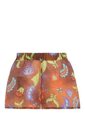 SIEDRES Exclusive La Isla Printed Voile Shorts - Multi