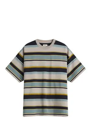 BEAMS Multi Stripe T-shirt