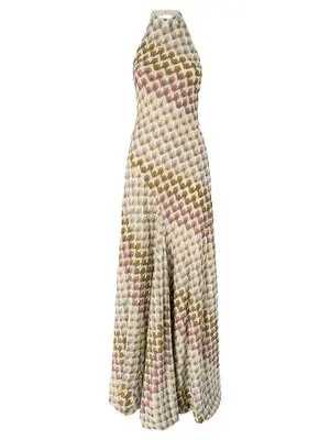 Missoni Halterneck Knit Maxi Dress - Multi